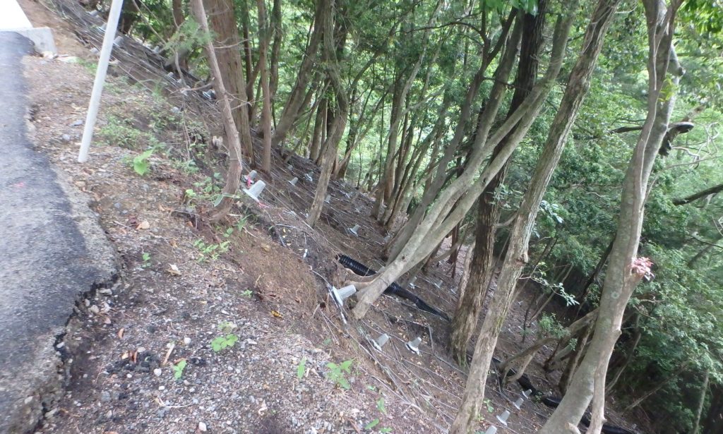 Unit net slope stabilization keep forest | 株式会社 大翔